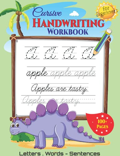 cursive handwriting workbook for beginners: Cursive letter tracing book ...
