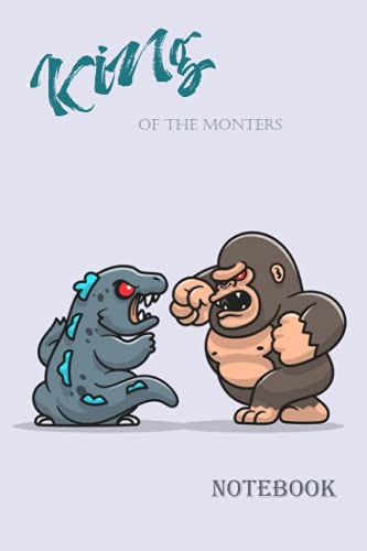 Notebook - I Love the movie history Godzilla vs Kong: Fight 1 Journal ...