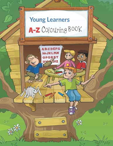 Colouring Book: Alphabet Coloring Book with The Learning Bugs: Fun ...