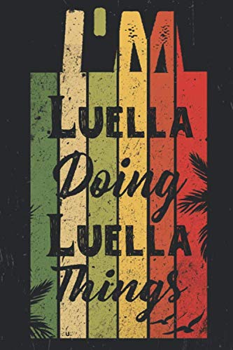 I'M Luella Doing Luella Things: Vintage Notebook, Personalized Name ...