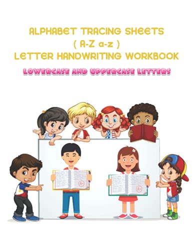 Alphabet Tracing Sheets ABCD-Z Letter Handwriting Workbook For Your ...