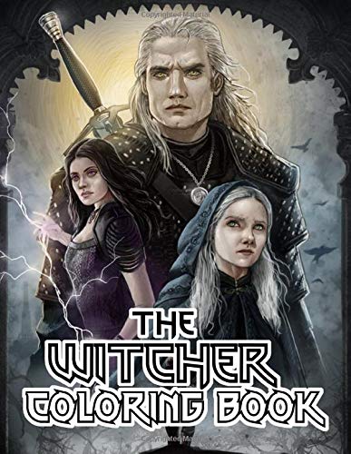 The Witcher Coloring Book: 50 Exclusive Illustrations for The Witcher ...
