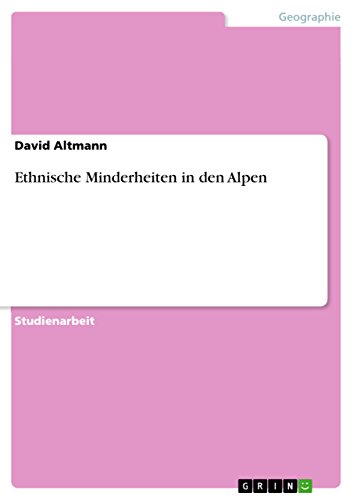 Ethnische Minderheiten in den Alpen (German Edition) by David Altmann ...