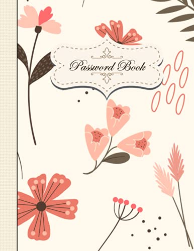 Password Book: Personal Internet Password Keeper and Organizer for ...