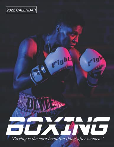 Boxing 2022 Calendar: From January 2022 to December 2022 - Large ...