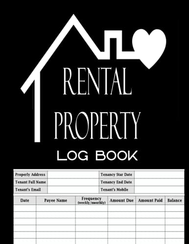 Rental Ledger Book: Rental Property Record Book 120 pages Income And ...