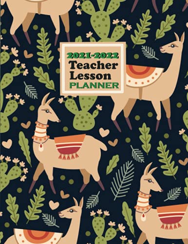 2021-2022 teacher lesson planner: Plan. | hardcover; flexible ...
