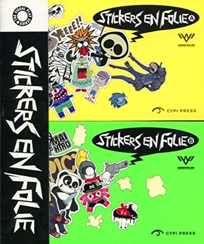 STICKERS EN FOLIE. 2 CACHIERS A & B (CYPI PRESS) by COLLECTIF CYPI ...