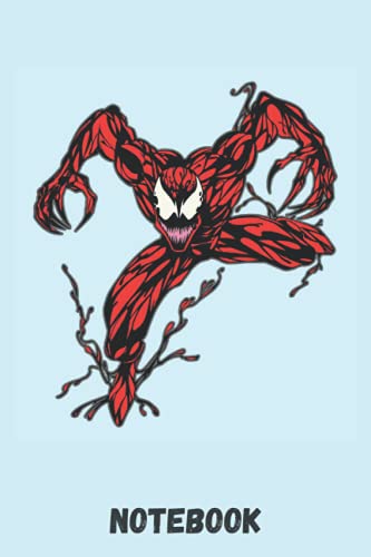 Notebook Spiderman Venom And Carnage journal: (6*9) 100 pages journal ...