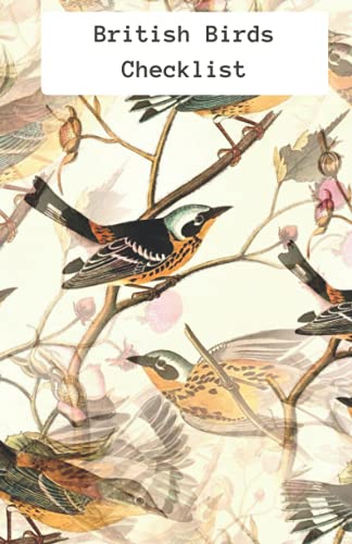 British Birds Checklist: Complete checklist of all British Birds. Bird ...