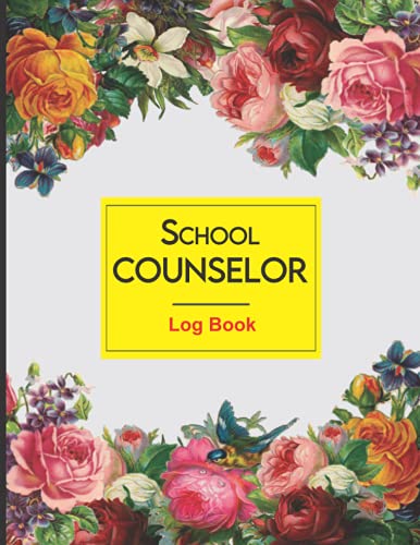 School Counselor Log Book: School Counselor Notebook, Daily School ...