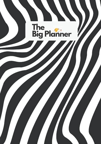 The Big Planner: 7’’x10’’ Executive Style 200 Pages Of Daily Hourly ...