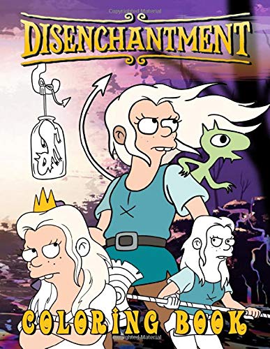 Disenchantment Coloring Book: Disenchantment Crayola Coloring Books For ...