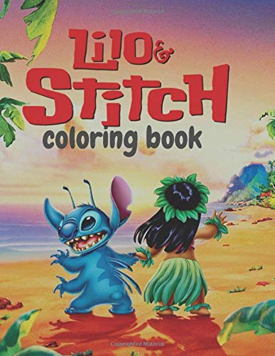 Lilo & Stich Coloring Book: Lilo & Stich Book, 50 Different Coloring ...