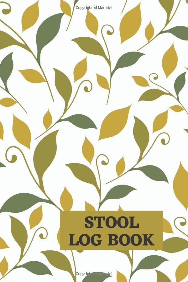 Stool Log Book: Poop Journal for Tracking Bowel Movements by Pretty ...