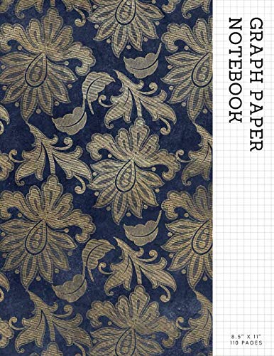 Graph Paper Notebook: Trendy & beautiful grid paper journal for school ...