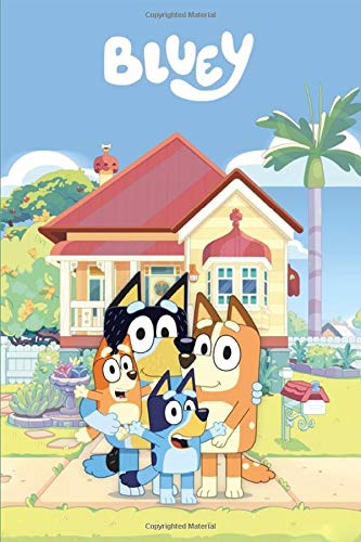 Bluey: Great Journal for Kids all Ages To Write On - Lined Notebook ...
