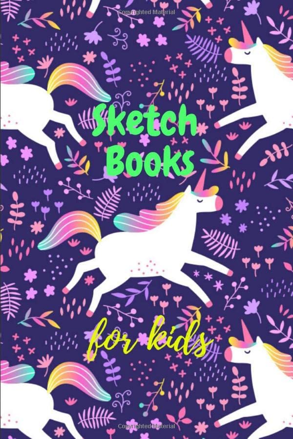 Sketch Books For Kids: Journal and Notebook for Girls Boys - Blank ...