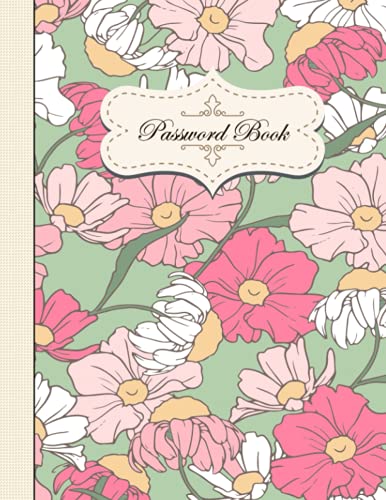 Password Book: Personal Internet Password Keeper and Organizer for ...