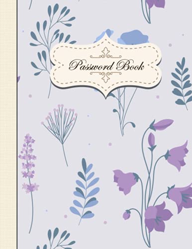 Password Book: Personal Internet Password Keeper and Organizer for ...