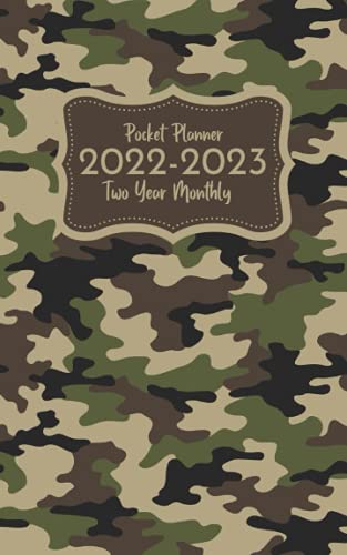 2022-2023 Two Year Monthly Pocket Planner: 24 Month January 2022 to ...