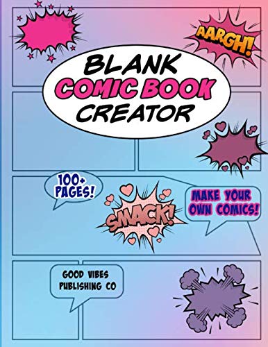 Blank Comic Book Creator: Blank Comic Book Templates to Create Your Own ...