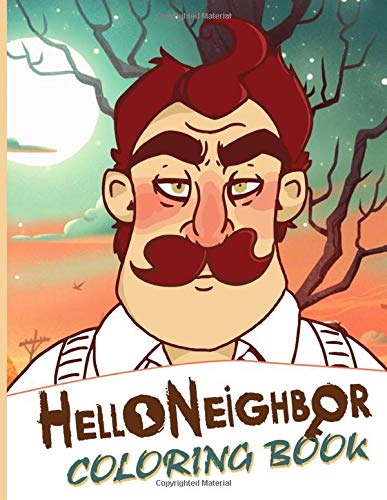 Hello Neighbor Coloring Book: The Color Wonder Hello Neighbor Adult ...