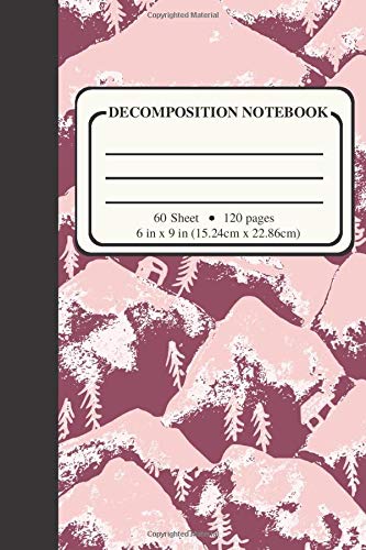 DECOMPOSITION NOTEBOOK: Fields of Plenty Coilbound 6" x 9" with 120 ...