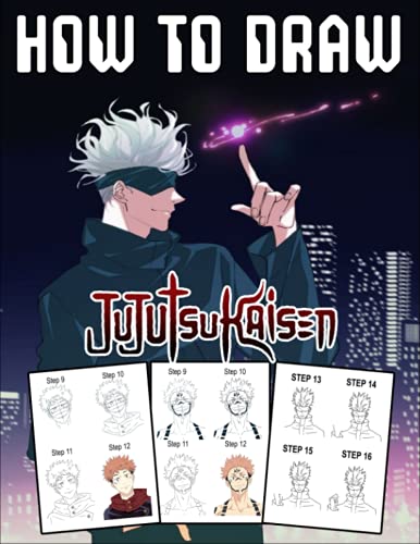 How To Draw Jujutsu kaisen: Learn How To Draw All Jujutsu kaisen ...