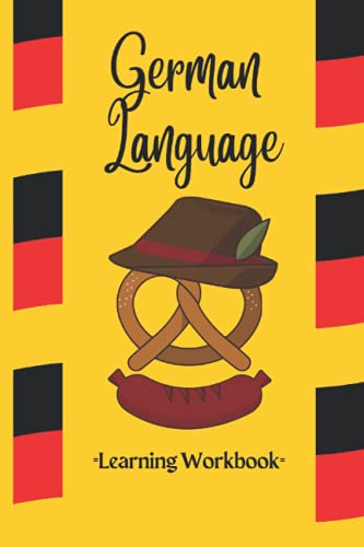 German Language Learning Workbook: Notebook Journal To Learn & Improve ...