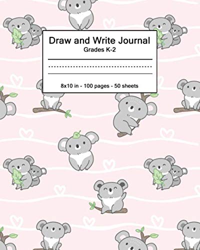 Draw and Write Journal: Cute Primary Composition Notebook with Dotted ...