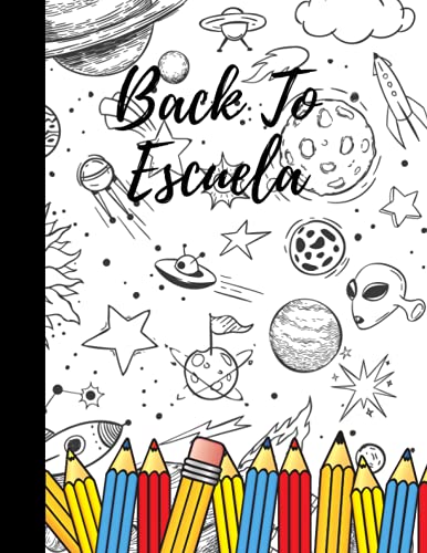 Back to escuela: Cuaderno de regreso a la escuela para alumnos, niños ...