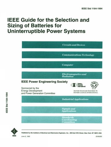 IEEE Guide for the Selection and Sizing of Batteries for ...