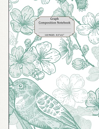 Graph Composition Notebook: Grid Paper Notebook, Grid Paper for Math ...