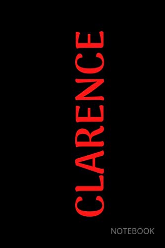 Clarence: notebook with your own name/100 pages checkered by ENGLISH ...