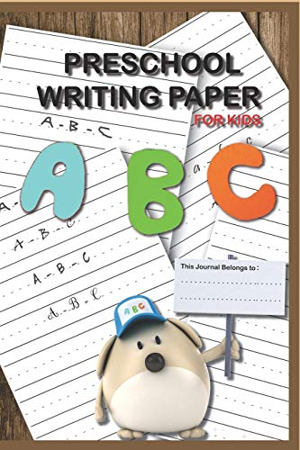 Preschool Writing Paper with detted lines For KIDS: 110 Lined ...