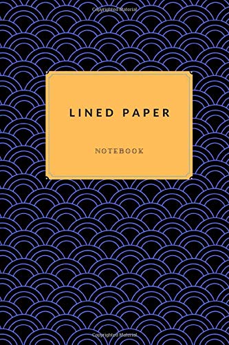 Lined Paper Notebook: Narrow Ruled Lined Paper with dashed center guide ...