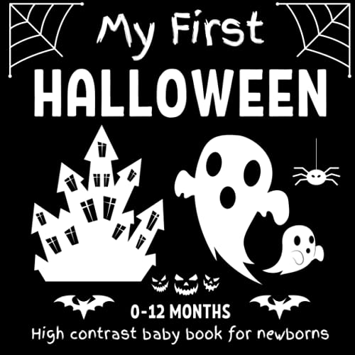 My First Halloween | High contrast baby book for newborns: Babies ...