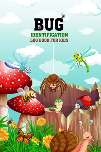 Bug Identification Log Book For Kids: The best and cute Insect Activity ...