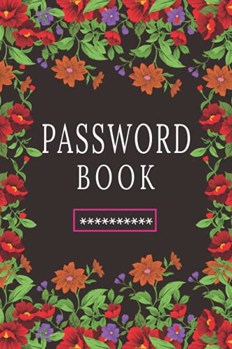 Password Book: Password Log Book and Internet Password Organizer with ...