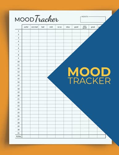 Mood Tracker: Your Personal Monthly Well Being And Mental Health ...