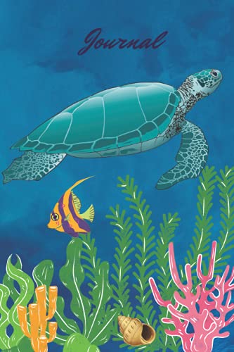 Sea Turtle Journal: a beautiful ocean inspired notebook for everyone ...