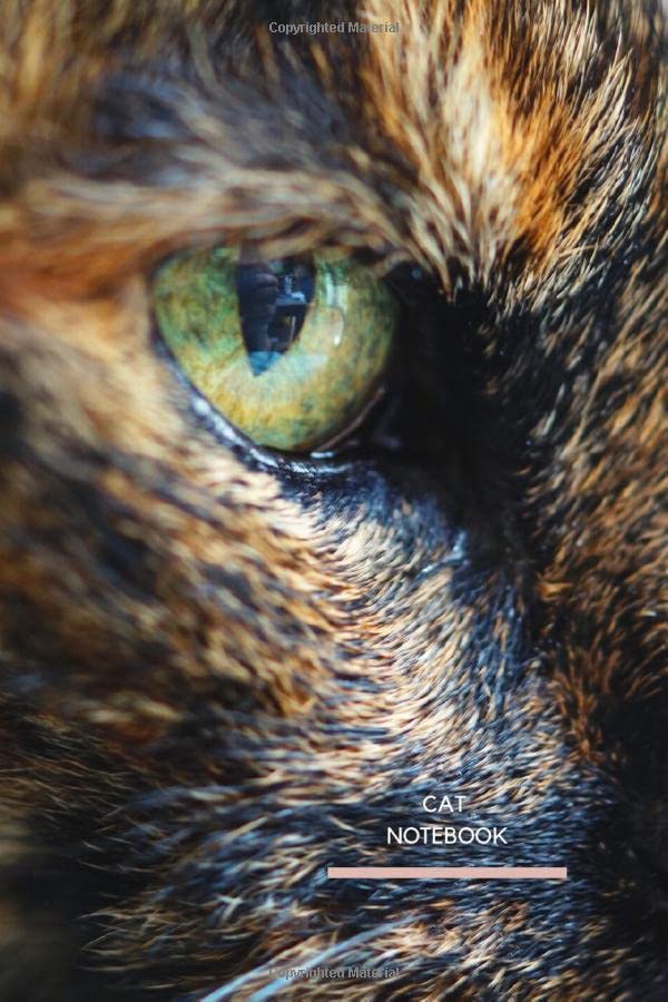 Cat Notebook . 160 Pages Notebook with Lined Paper: Medium-Sized Daily ...