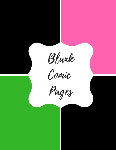 Blank Comic Pages: Blank/ Empty Cartoon Strips 8.5 x 11 in 100 Pages ...