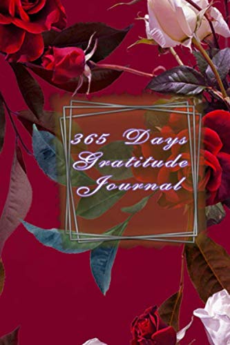 365 Days Gratitude Journal: Daily Gratitude Journal floral design 1 ...
