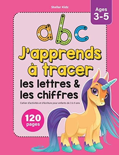 abc J'apprends à tracer les lettres & les chiffres - cahier d'activités ...