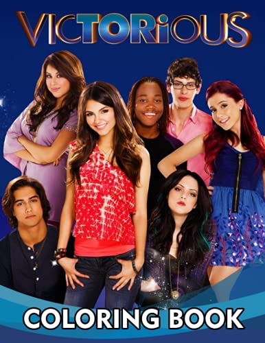 Victorious Coloring Book: Interesting coloring book suitable for all ...