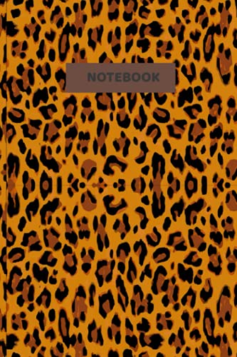 Notebook : Leopard Spots Composition Notebook - College Ruled 50 Pages ...