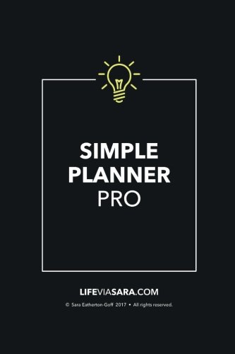 The Simple Planner Pro | 1 Year of Monthly and Weekly Planning For On ...