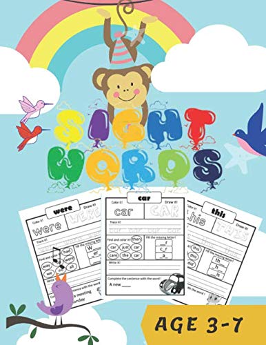 SIGHT WORDS: 100sight words workbook|kindergartners spelling|my sight ...